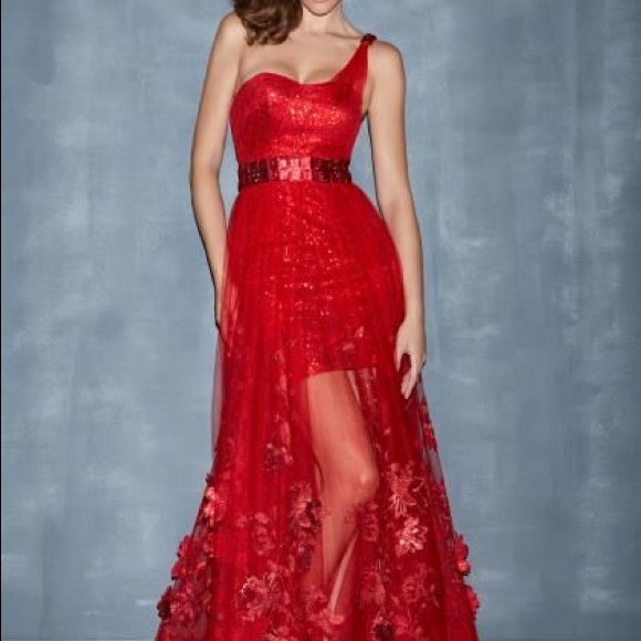 Allure | Dresses | Sequined Tulle Dress Night Moves By Allure | Poshmark